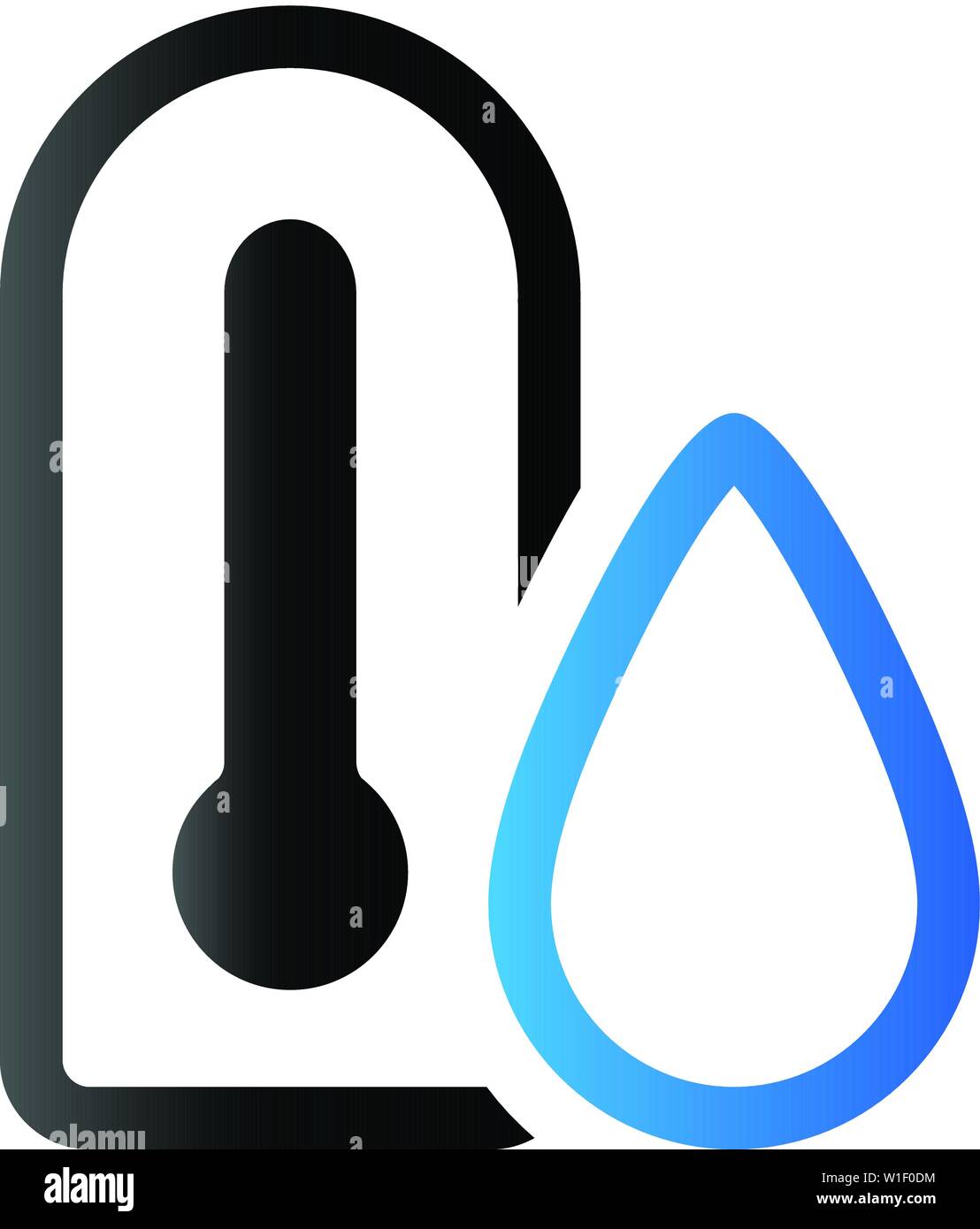 Blue humidity indicator hi-res stock photography and images - Alamy