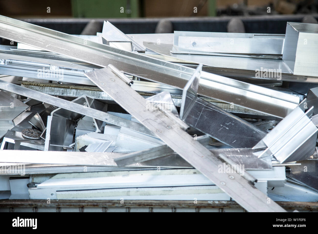 Stacks of metal rods Stock Photo - Alamy
