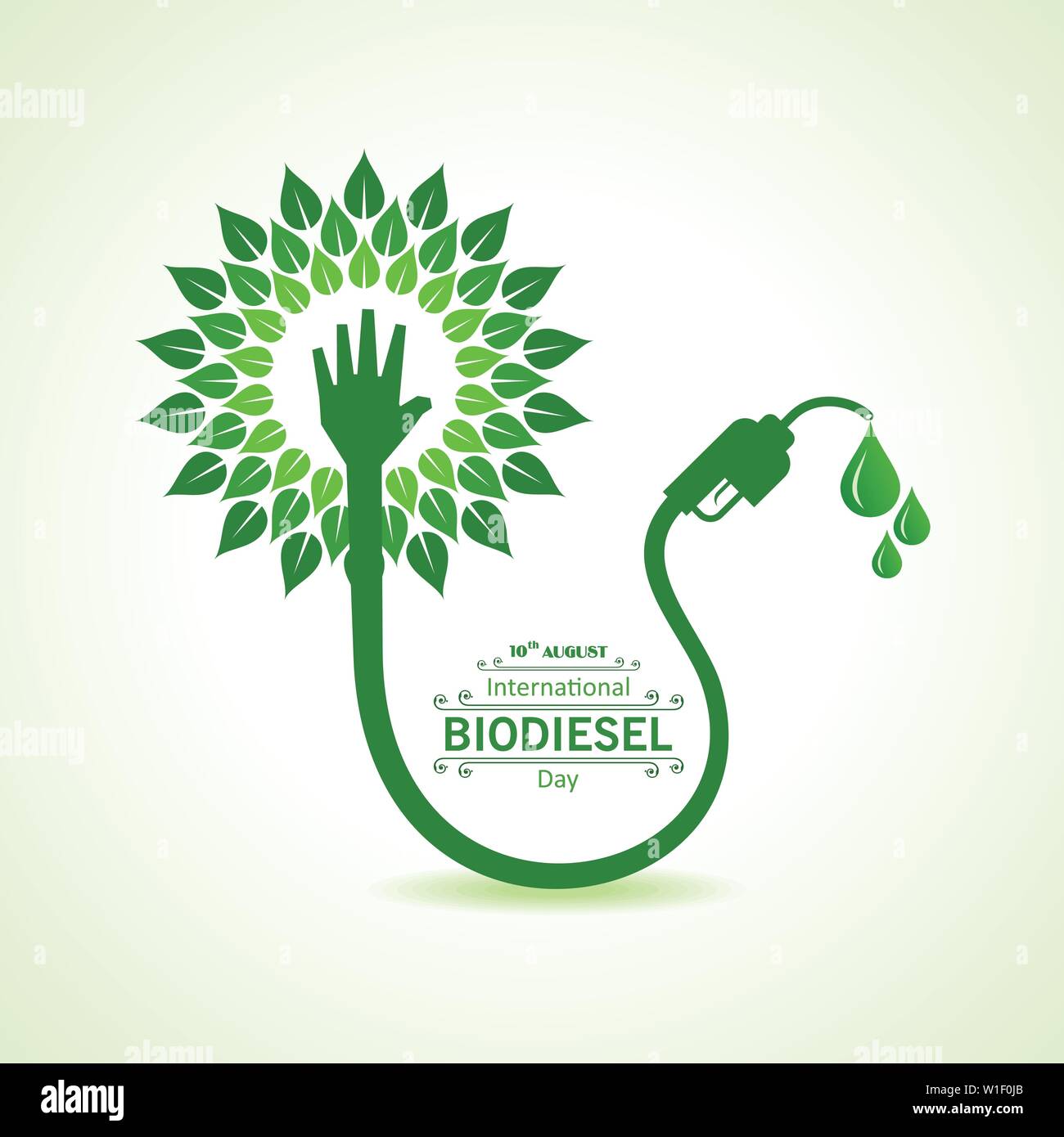 Illustration of International Biodiesel Day Greeting for Eco ...