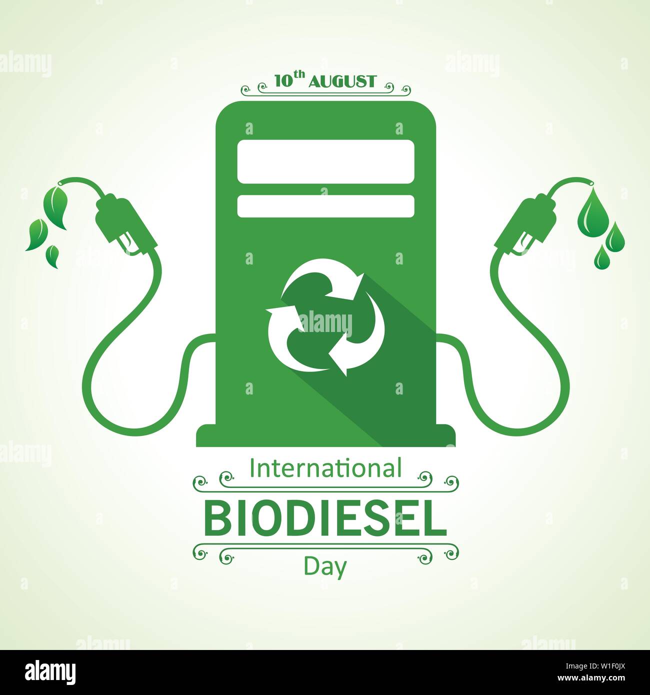 Illustration of International Biodiesel Day Greeting for Eco ...