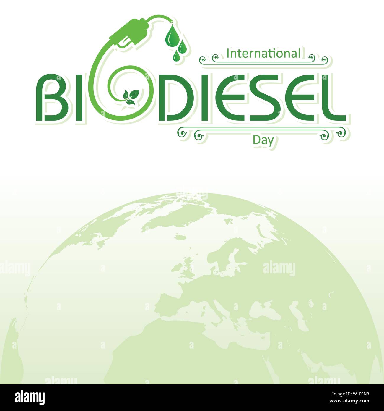 Illustration of International Biodiesel Day Greeting for Eco ...