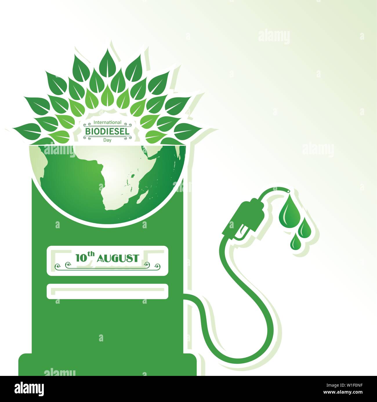 Illustration of International Biodiesel Day Greeting for Eco ...