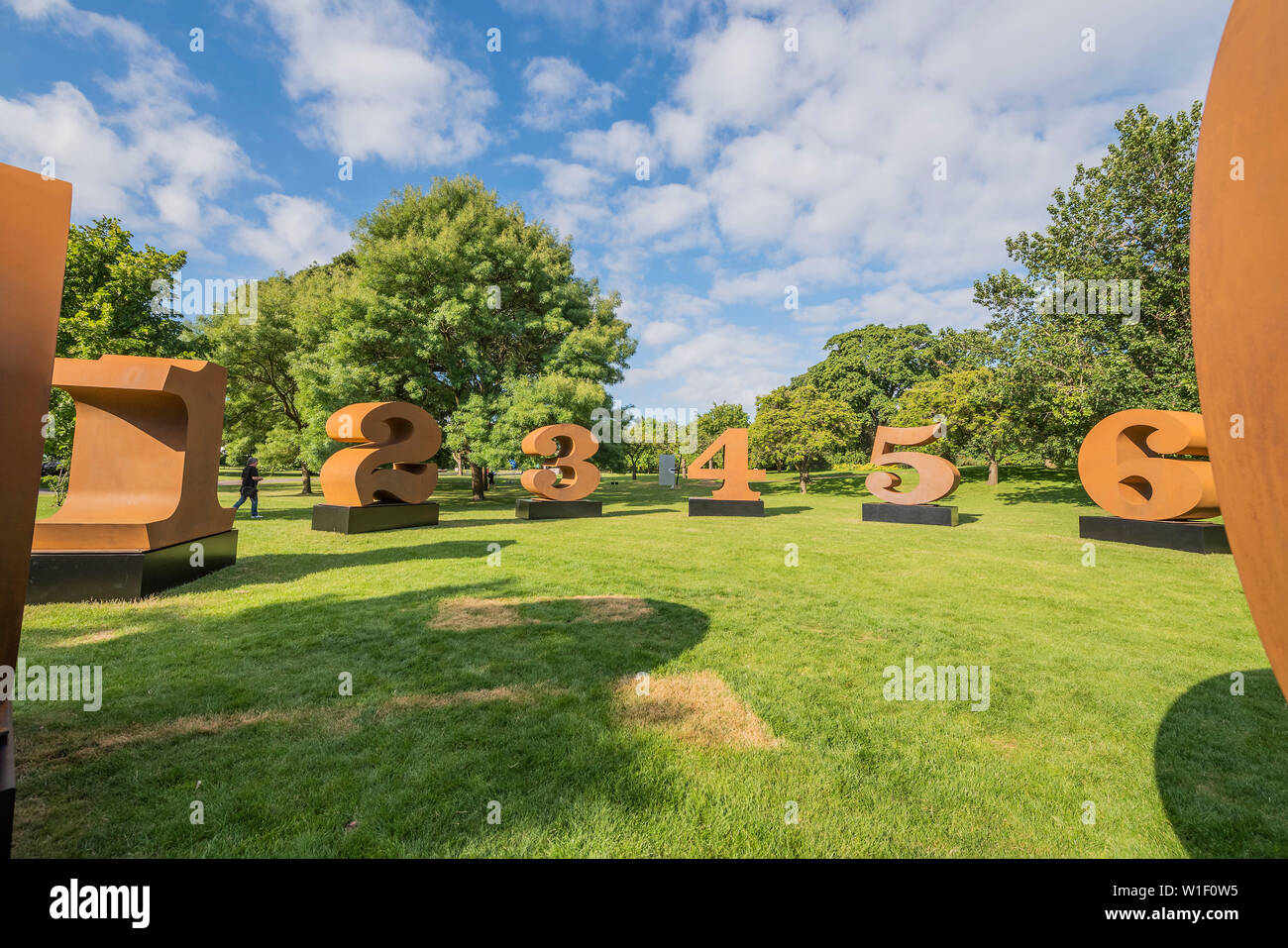 Robert Indiana, ONE Through ZERO (1980-2002) Presented by Waddington ...