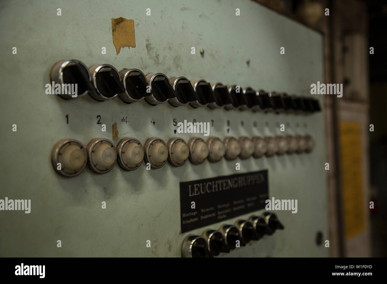 Electricity switchboard control panel hi-res stock photography and ...