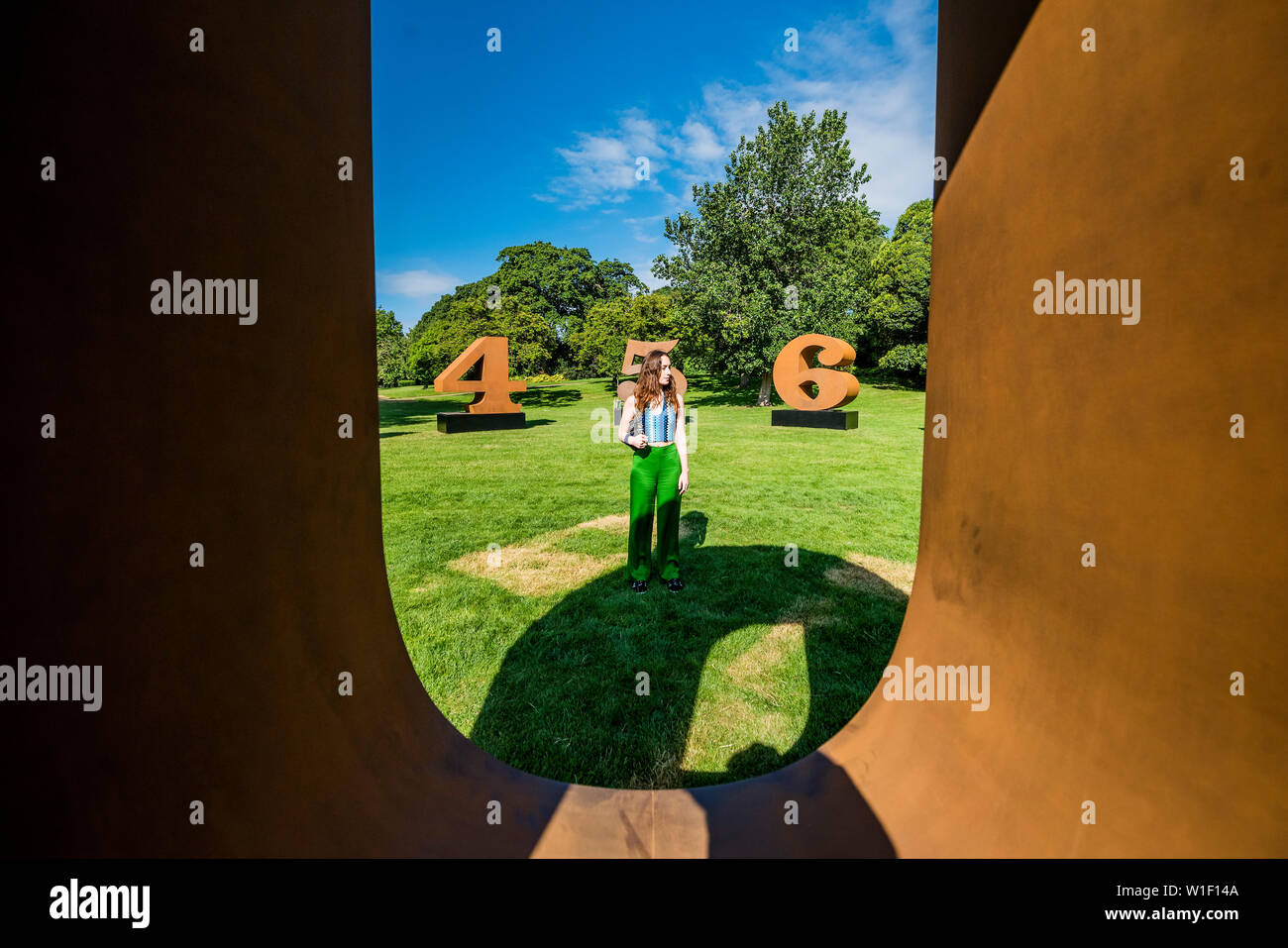 Robert Indiana, ONE Through ZERO (1980-2002) Presented by Waddington ...