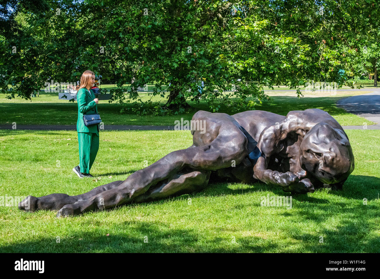 Regents Park, London, UK. 2nd July 2019. Tracey Emin, When I Sleep ...
