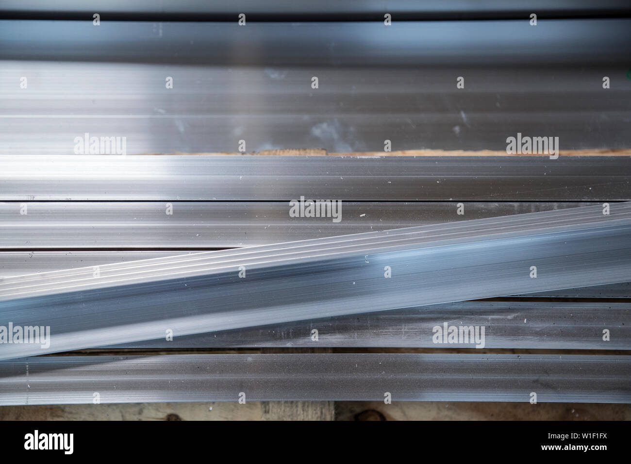 metal steel backdrop with tubes Stock Photo - Alamy
