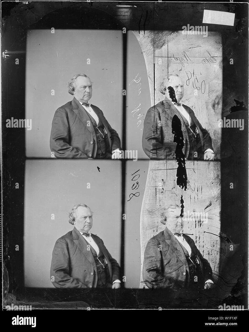 Hon. James W. Nye, Nev Stock Photo - Alamy