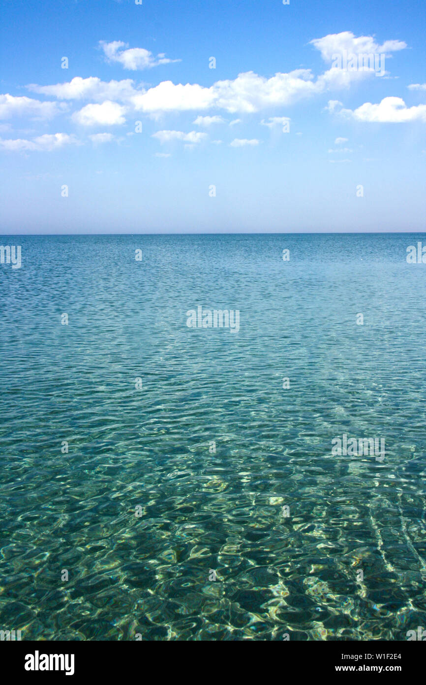 Abstract blue calm sea or ocean water surface background Stock Photo ...