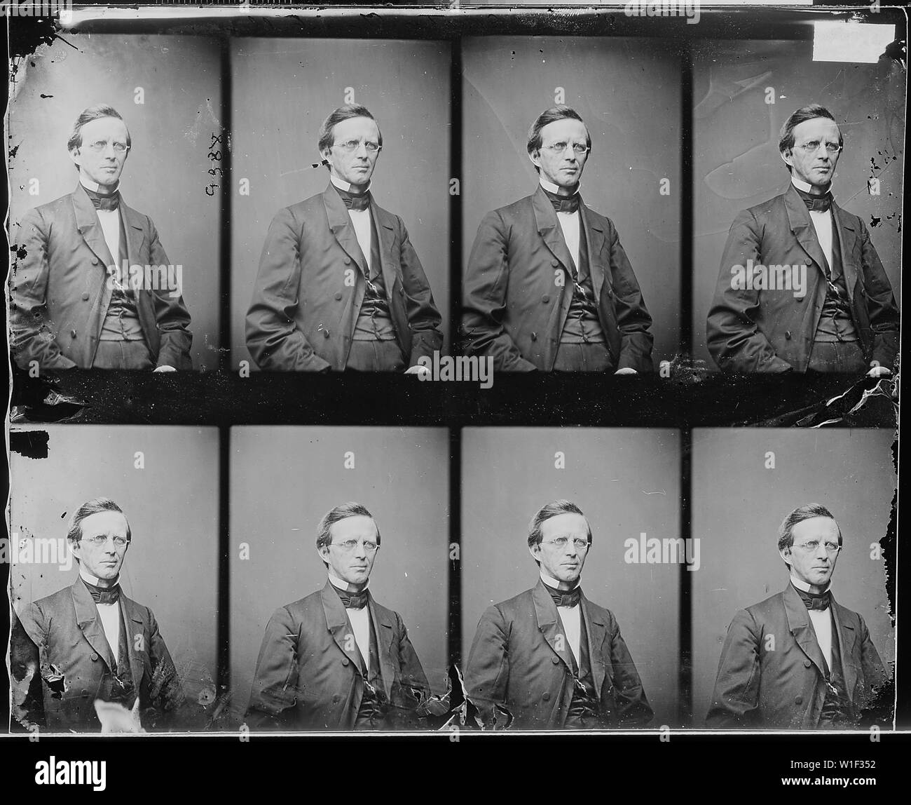 Hon. Lyman Trumbull, Ill Stock Photo - Alamy