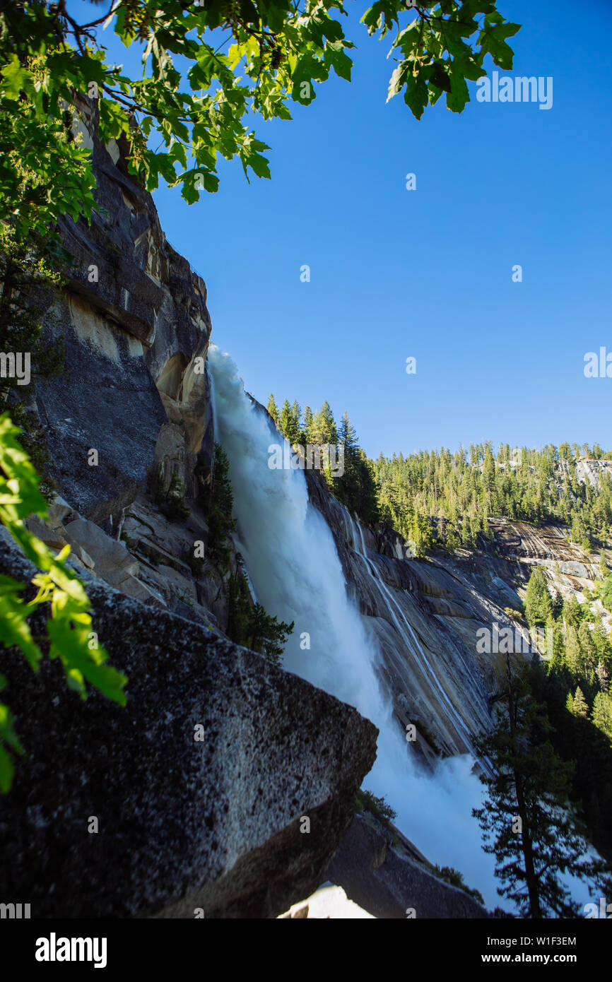 Nevada fall from mist hi-res stock photography and images - Alamy