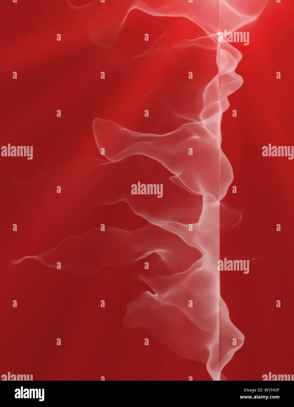 Smoke on red background. Artwork for creative graphic design Stock ...