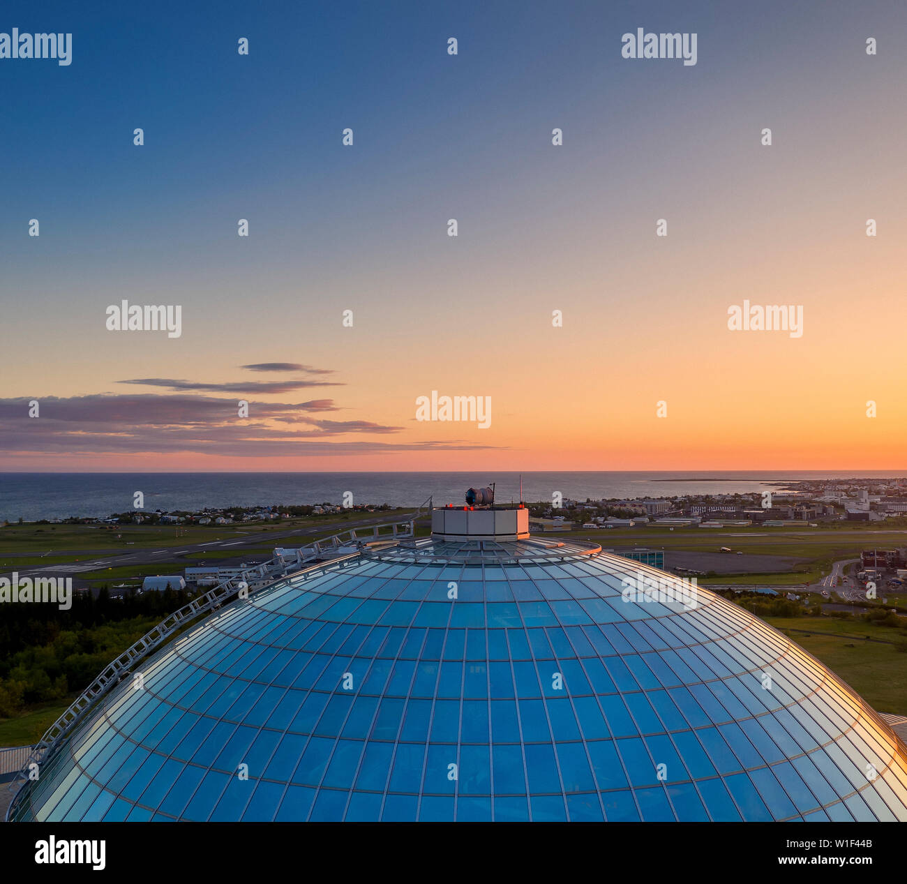 Perlan (The Pearl) Museum- Wonders of Iceland, Reykjavik, Iceland Stock ...