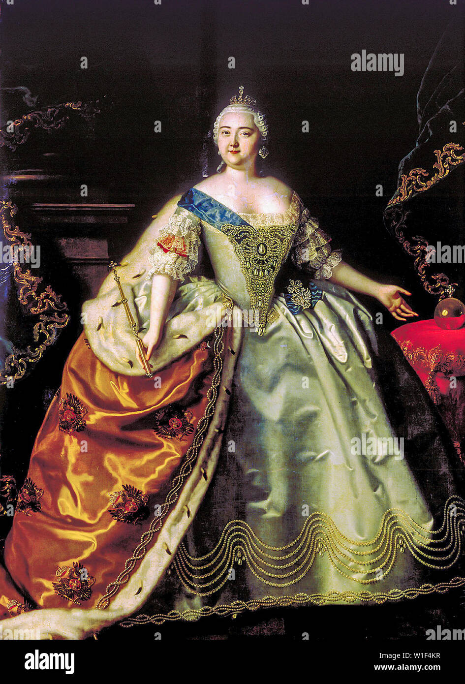 Elizabeth petrovna empress of russia hi-res stock photography and ...