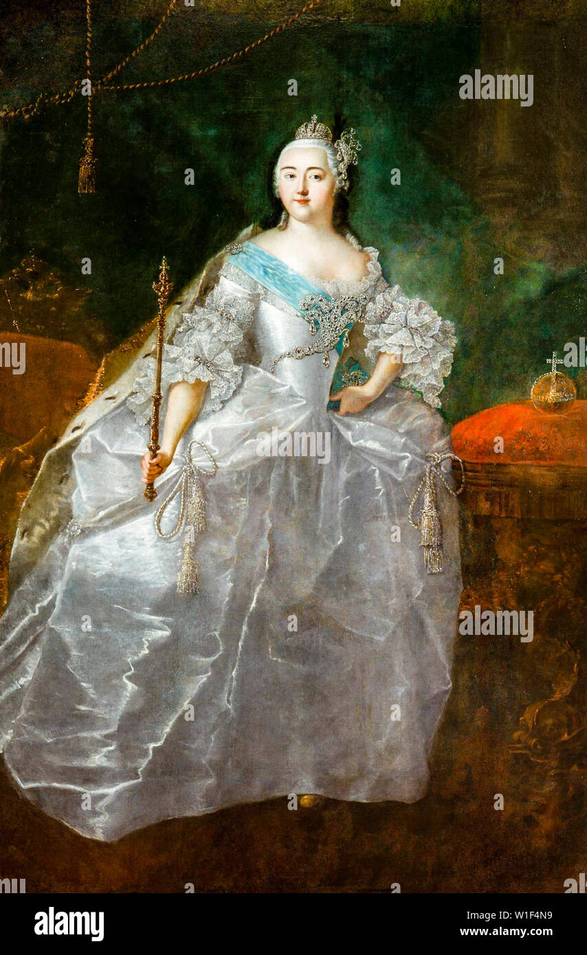 Elizabeth petrovna empress of russia hi-res stock photography and ...