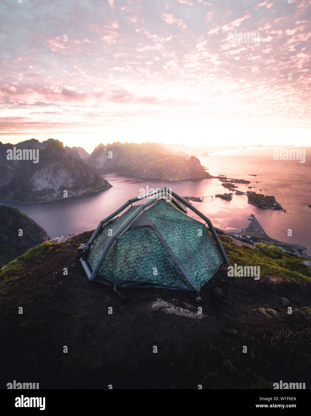 Tent reflection hi-res stock photography and images - Alamy