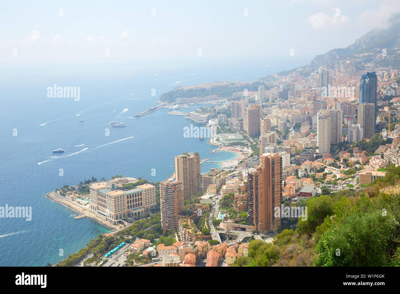 Monte carlo monaco panorama hi-res stock photography and images - Alamy