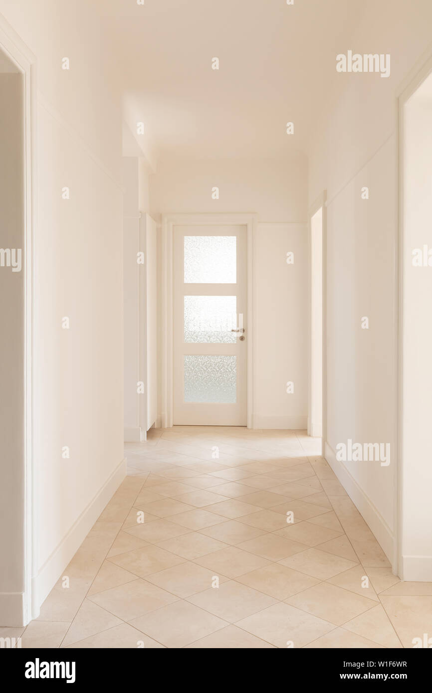 Corridor with doors and wooden floor hi-res stock photography and ...