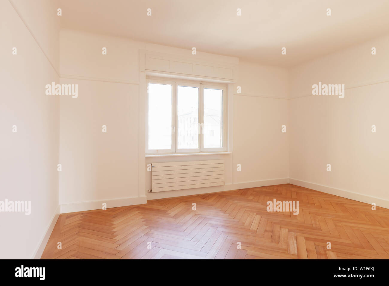big white room with a window, nobody inside Stock Photo - Alamy
