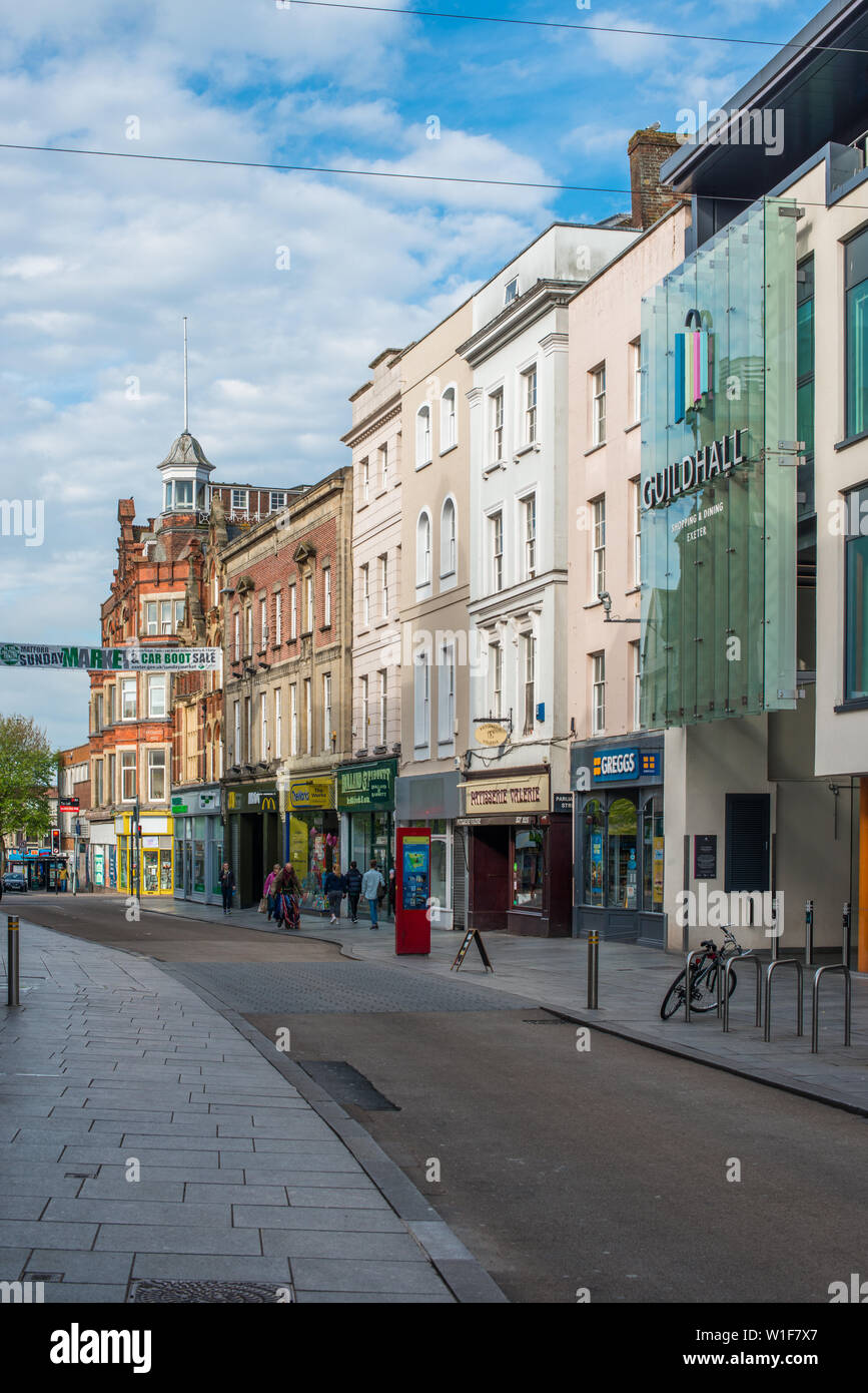 Exeter city hi-res stock photography and images - Alamy