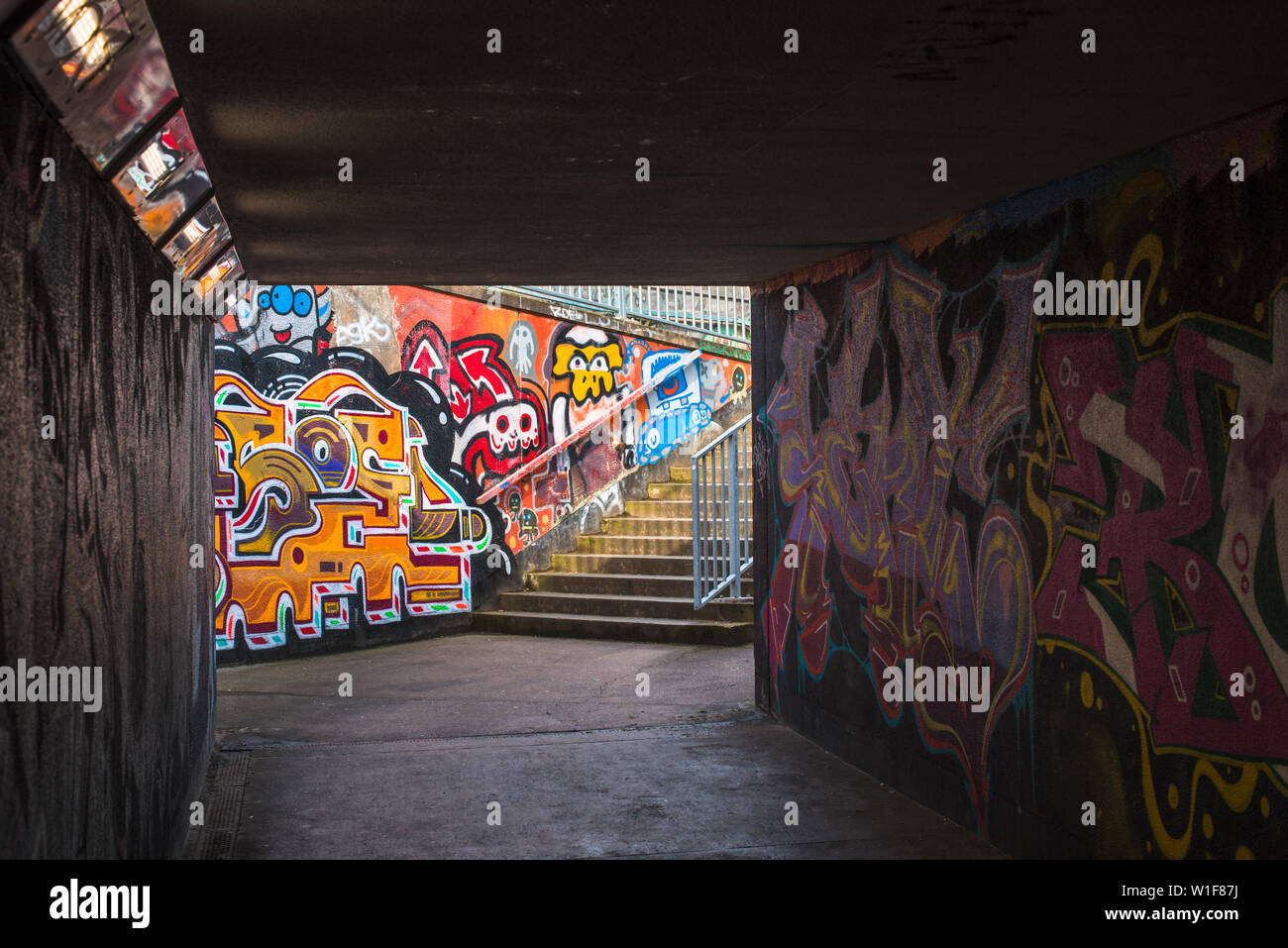 Graffiti underpass hi-res stock photography and images - Alamy