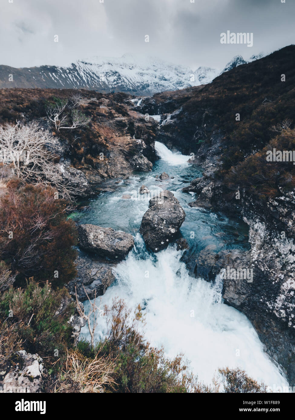 mountain nature landscape water volcano Stock Photo - Alamy