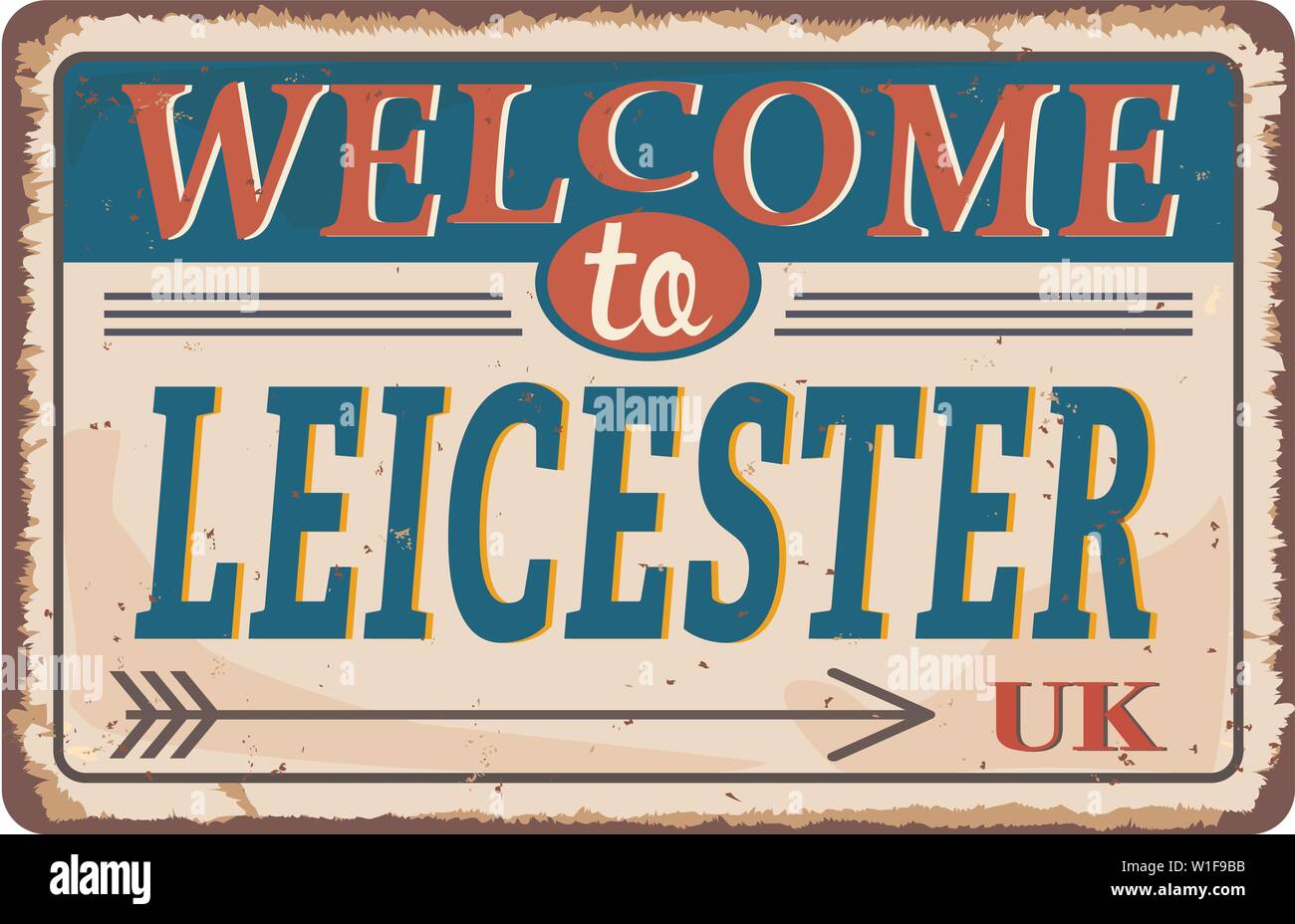 Leicester old town Stock Vector Images - Alamy