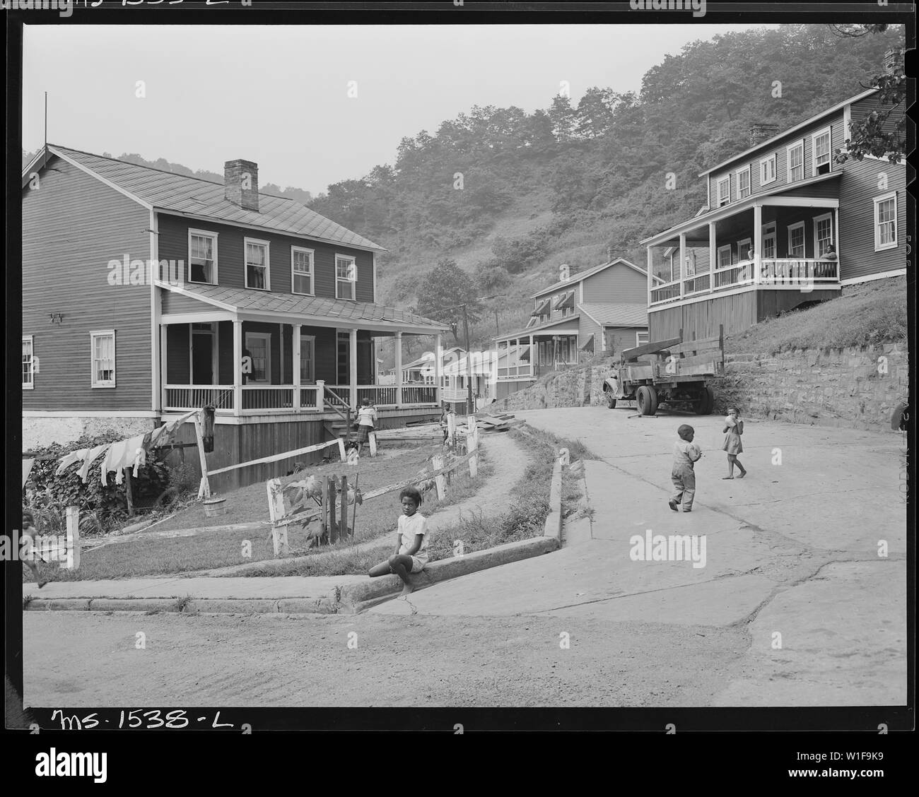 Housing for Negro miners. U.S. Coal and Coke Company, Gary Mines, Gary ...