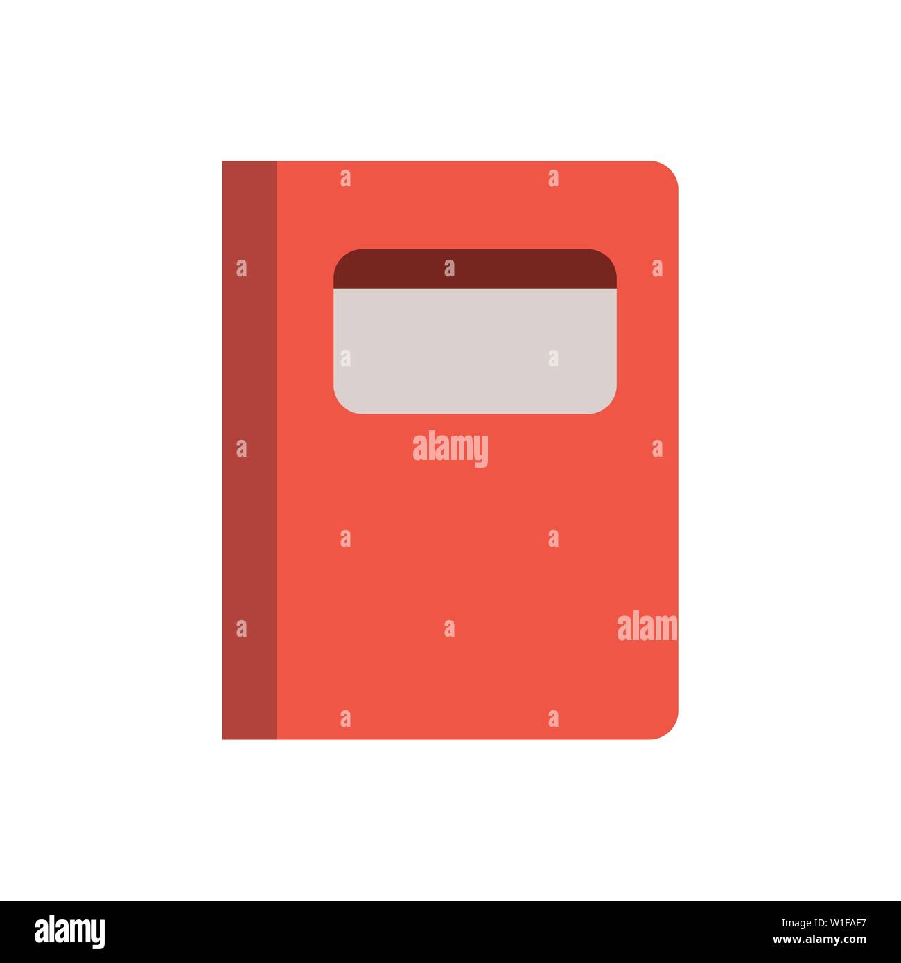 book of school with white background Stock Vector Image & Art - Alamy