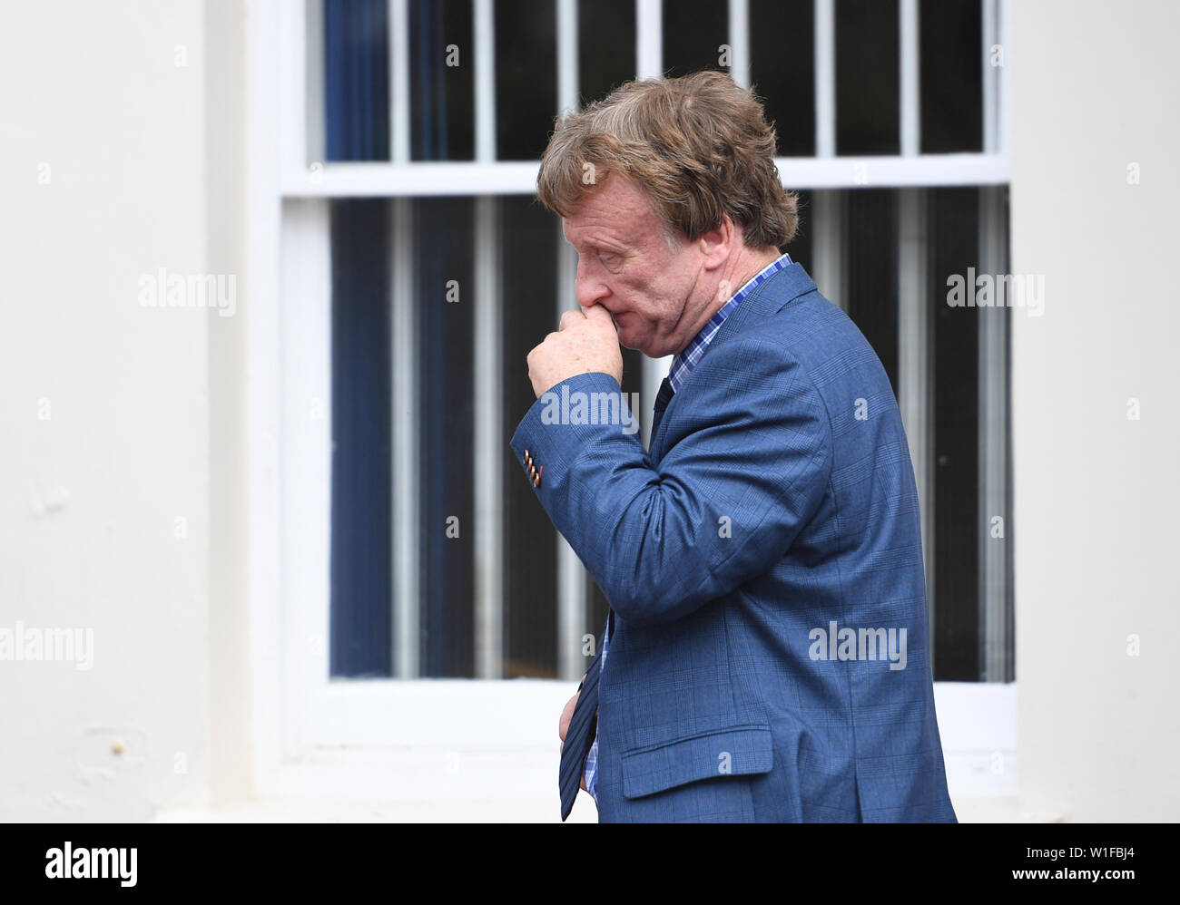 Hamerton Park zoo director Andrew Swales leaves Huntingdon Town Hall ...