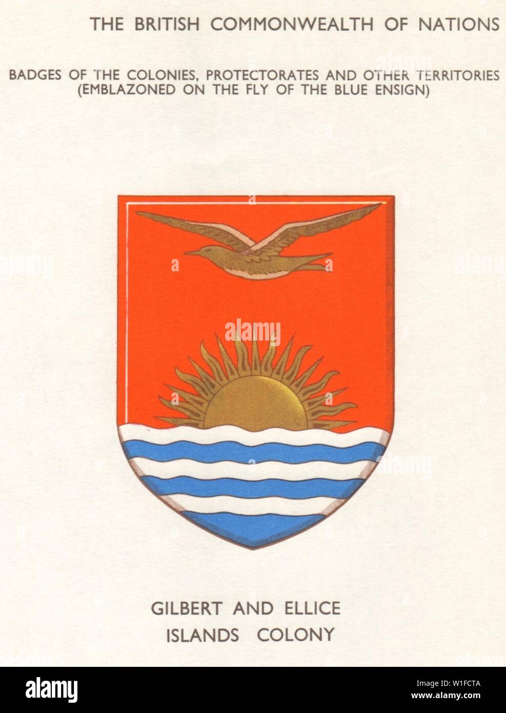 PACIFIC ISLANDS FLAGS. Badges. Gilbert & Ellice Islands Colony 1965 old ...
