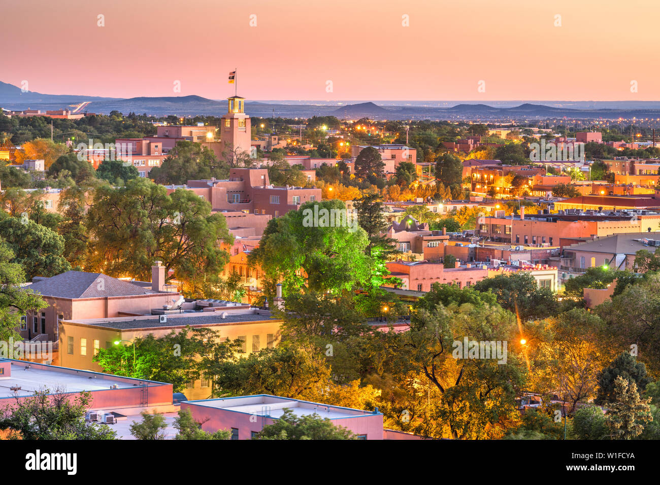 Santa fe new mexico hi-res stock photography and images - Alamy