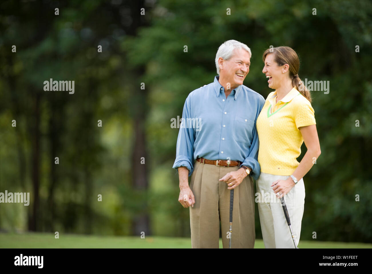 Adults father man golf hi-res stock photography and images - Alamy