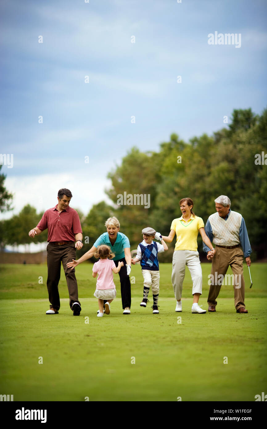Father sons golf hi-res stock photography and images - Alamy