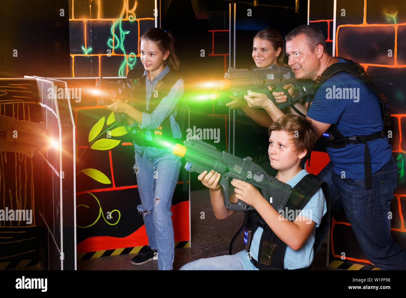 Group children having recreational hi-res stock photography and images ...