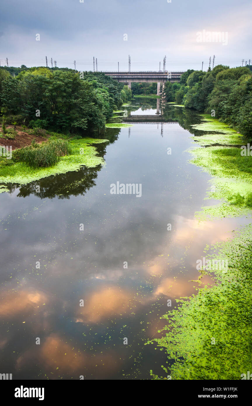nature travel river water reflection Stock Photo - Alamy