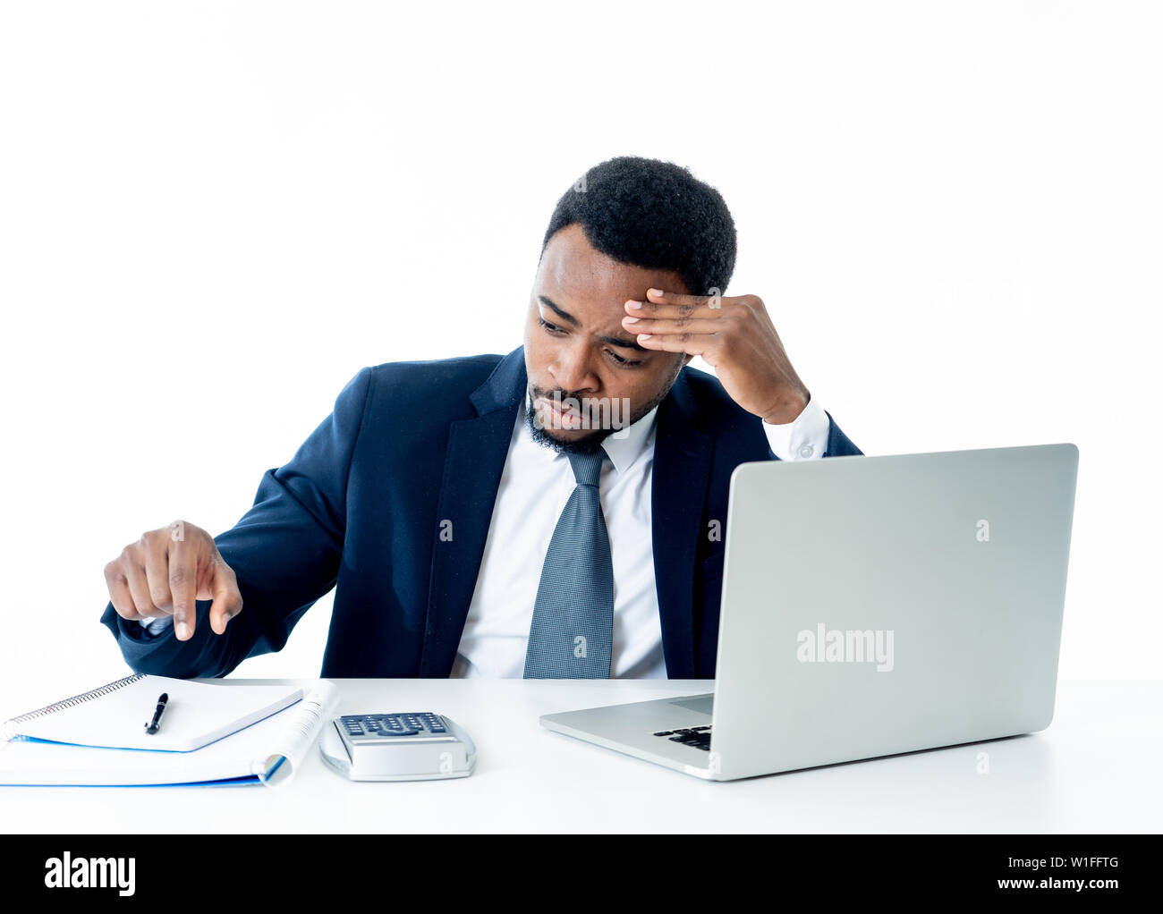 Young african man scream Cut Out Stock Images & Pictures - Alamy