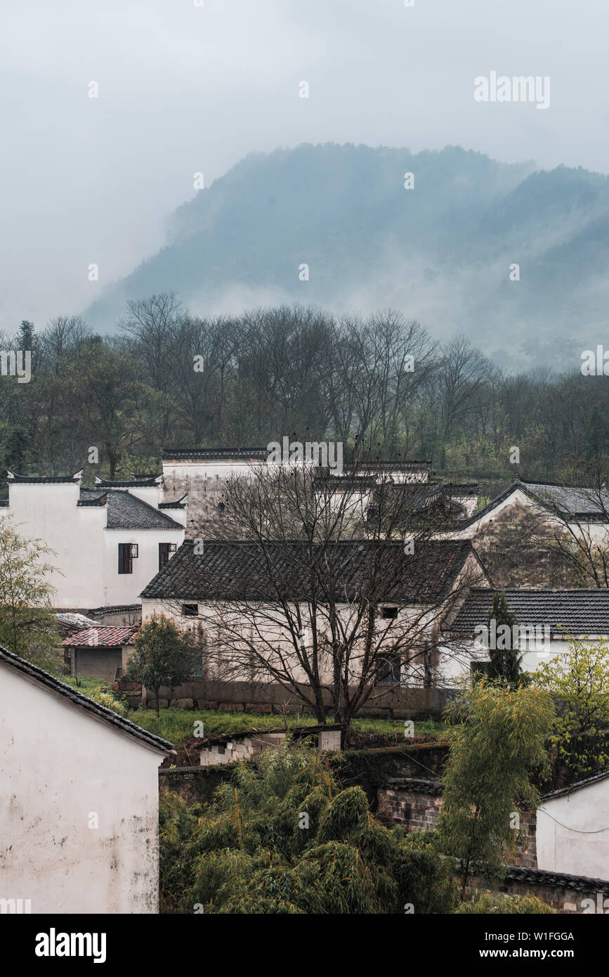 architecture farm landscape home tree Stock Photo - Alamy