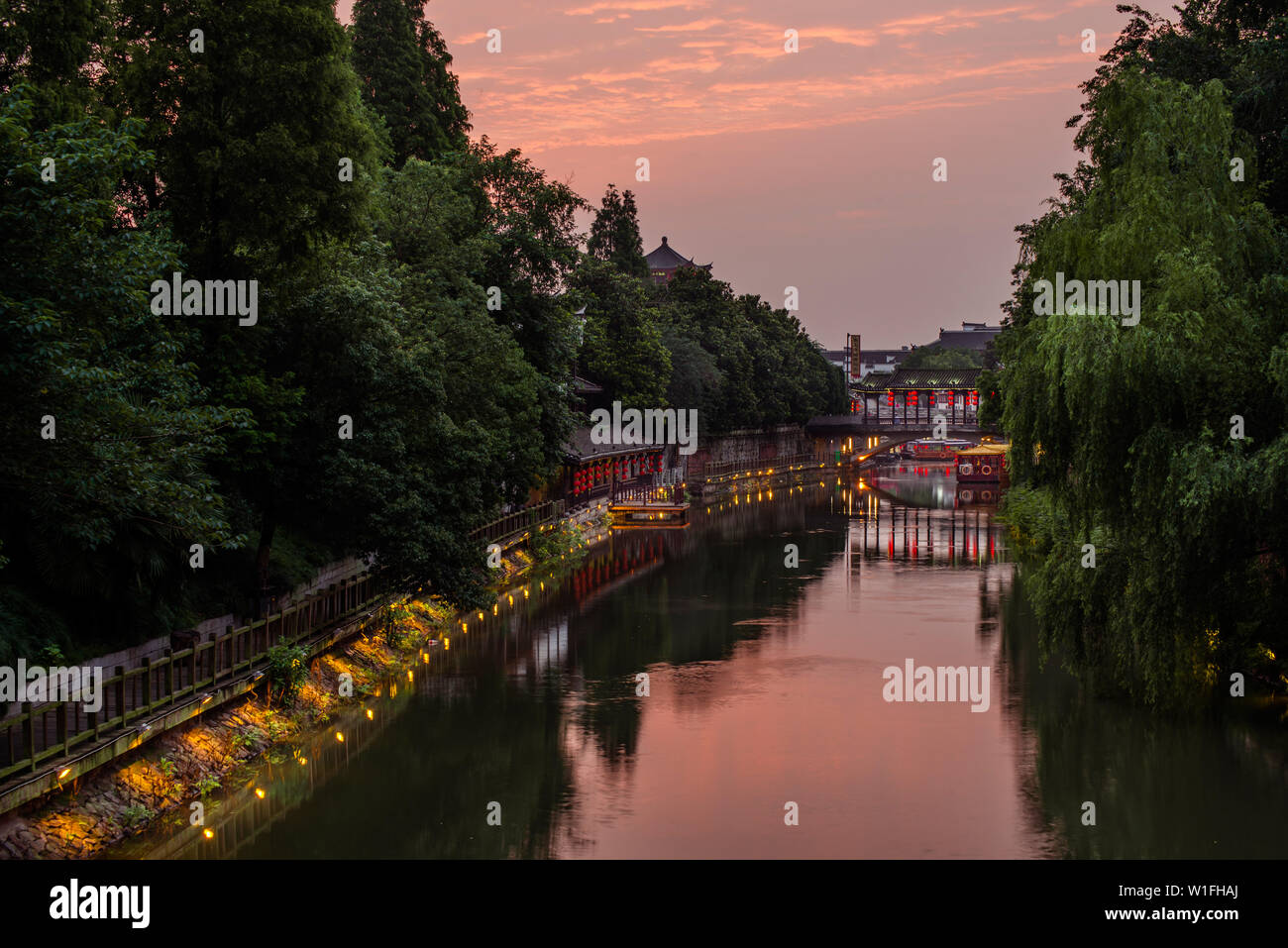river water outdoors tree lake Stock Photo - Alamy