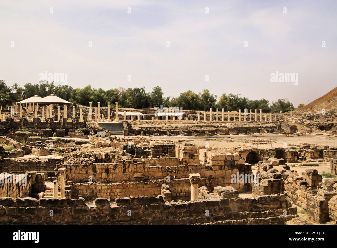 A view of Beit Shean in Israel Stock Photo - Alamy