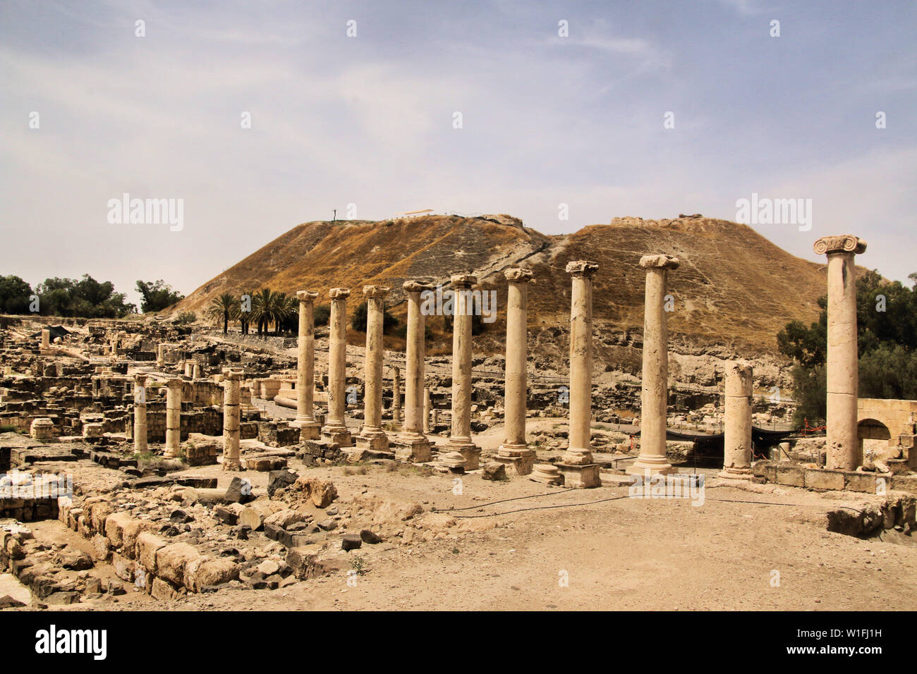 A view of Beit Shean in Israel Stock Photo - Alamy