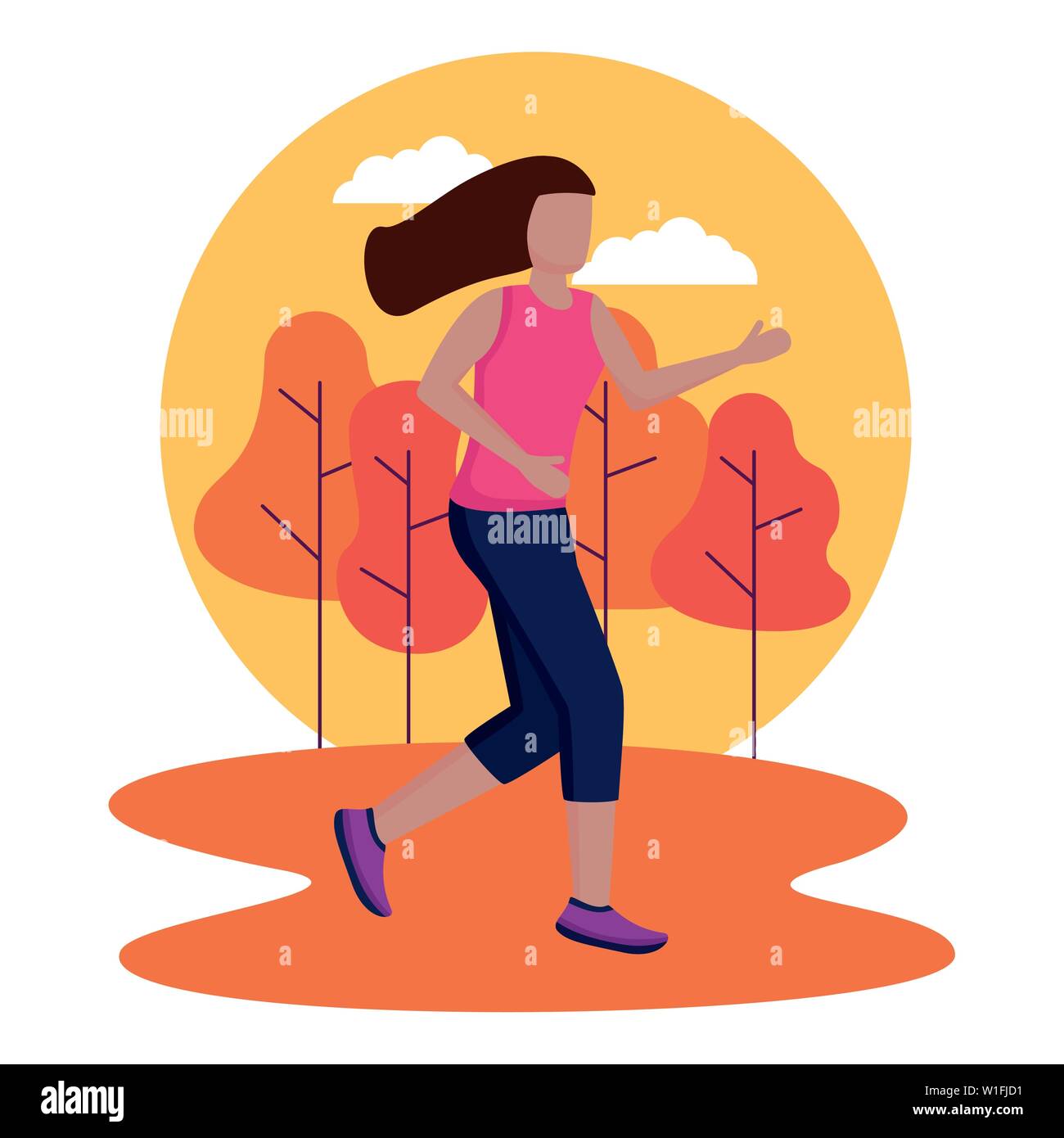 people running activity Stock Vector Image & Art - Alamy