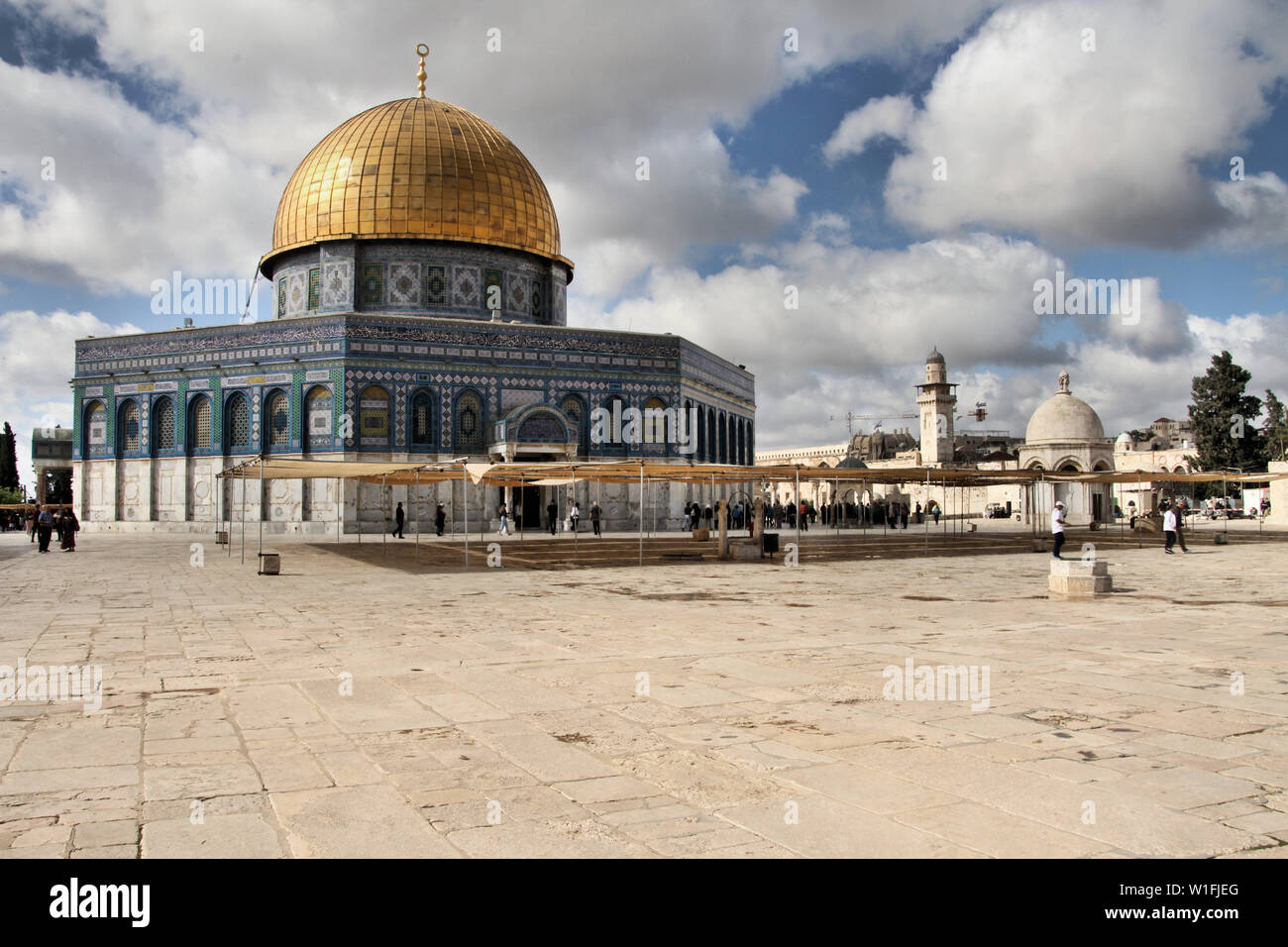 A view of the Dome of the Rock in Jerusalem Stock Photo - Alamy