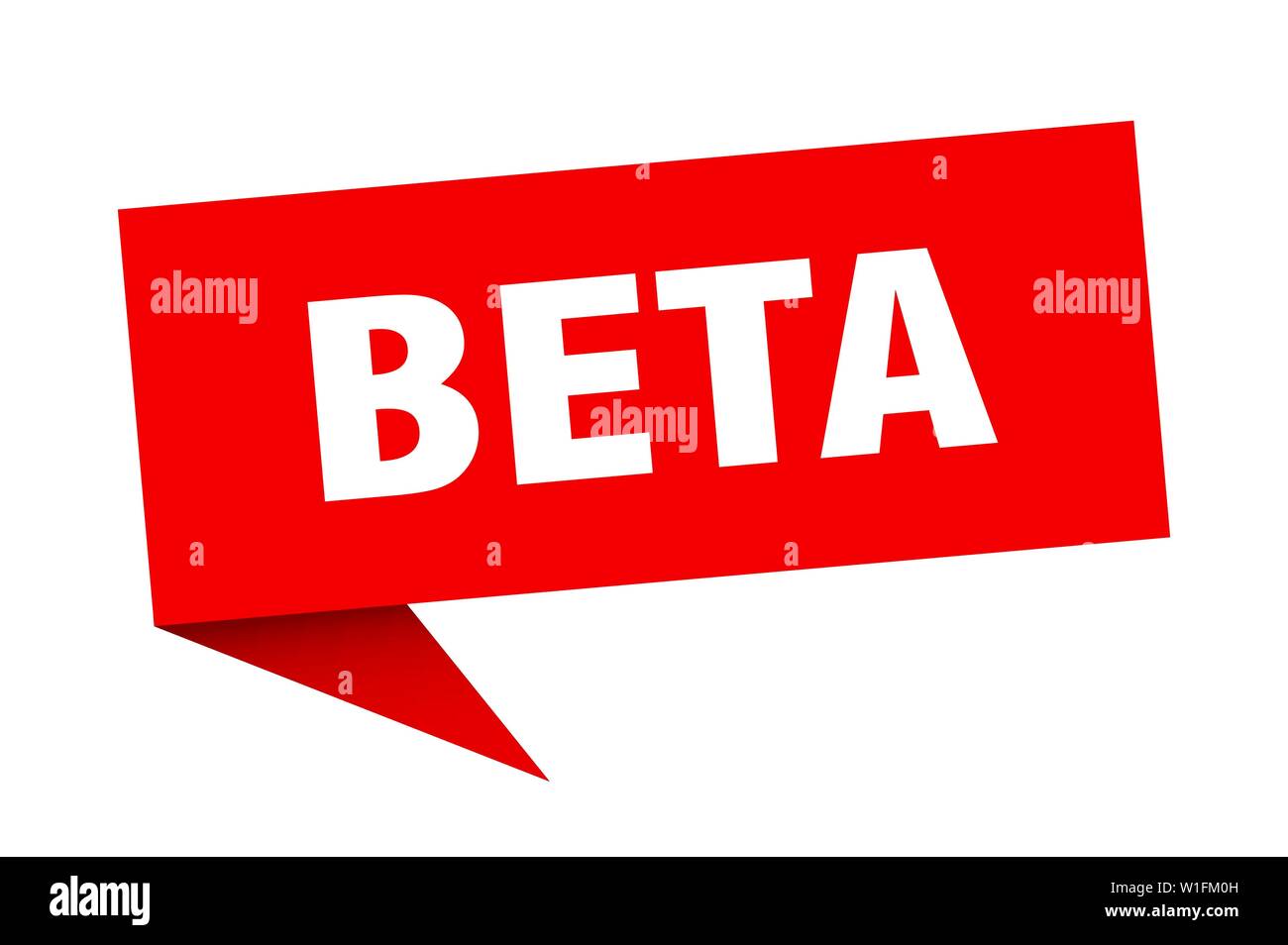beta speech bubble. beta sign. beta banner Stock Vector Image & Art - Alamy
