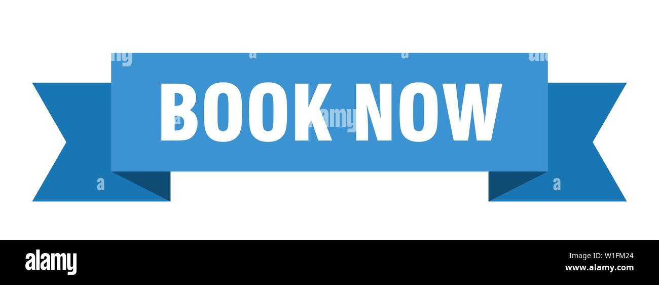 book now ribbon. book now isolated sign. book now banner Stock Vector ...