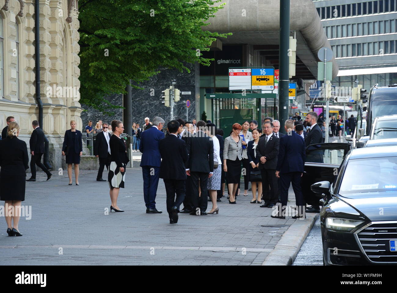 Japanese Crown Prince and Crown Princess Visit Atenuem Museum Stock ...