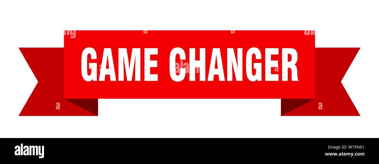 game changer ribbon. game changer isolated sign. game changer banner ...