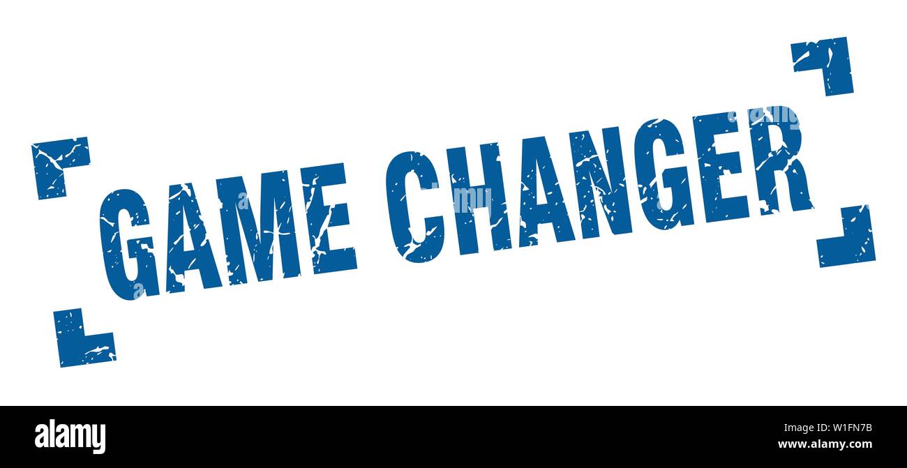game changer stamp. game changer square grunge sign. game changer Stock ...