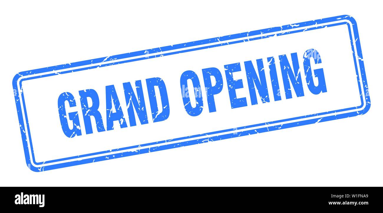 grand opening stamp. grand opening square grunge sign. grand opening ...