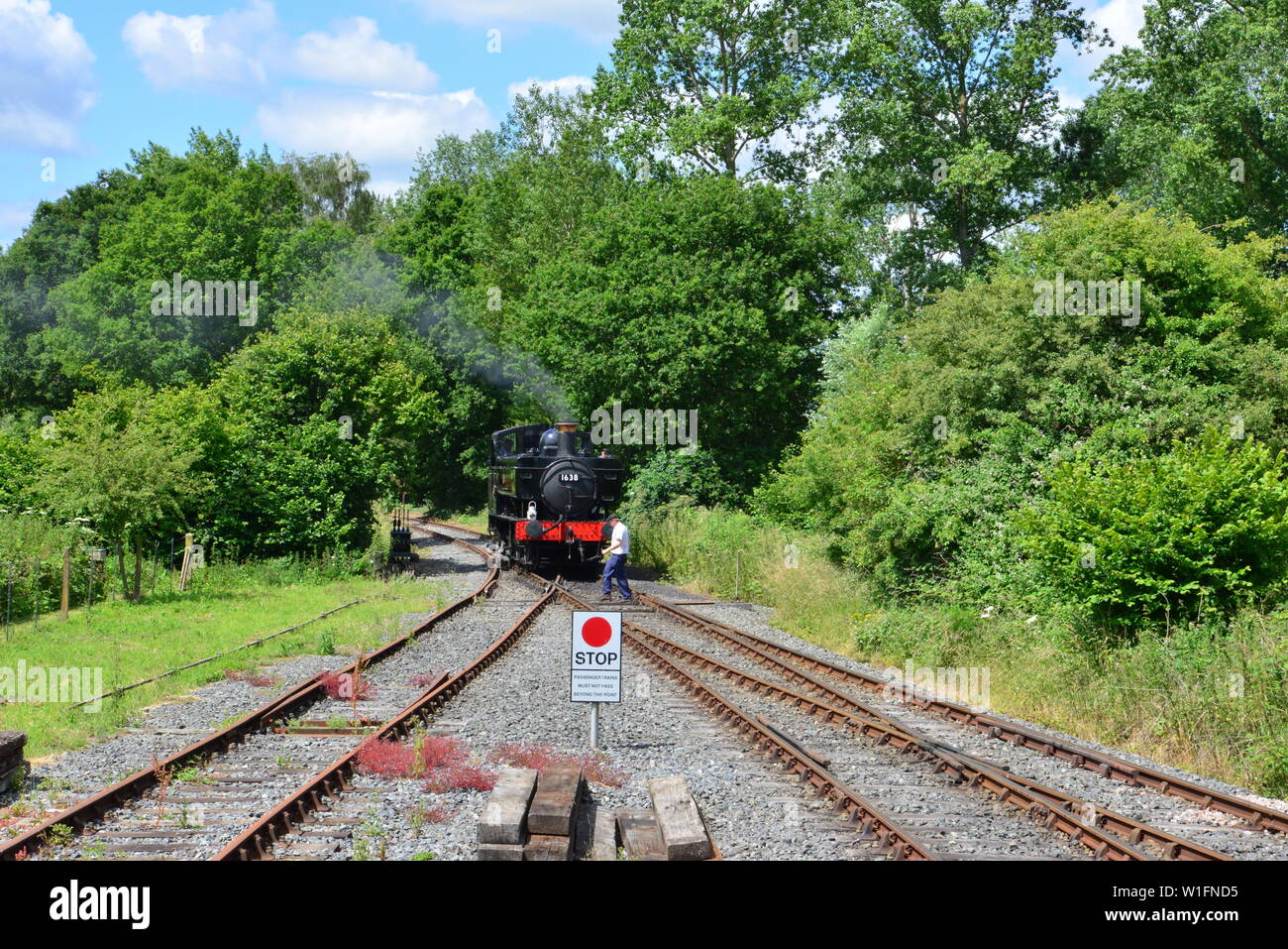 Class 16xx tank engine Stock Photo - Alamy